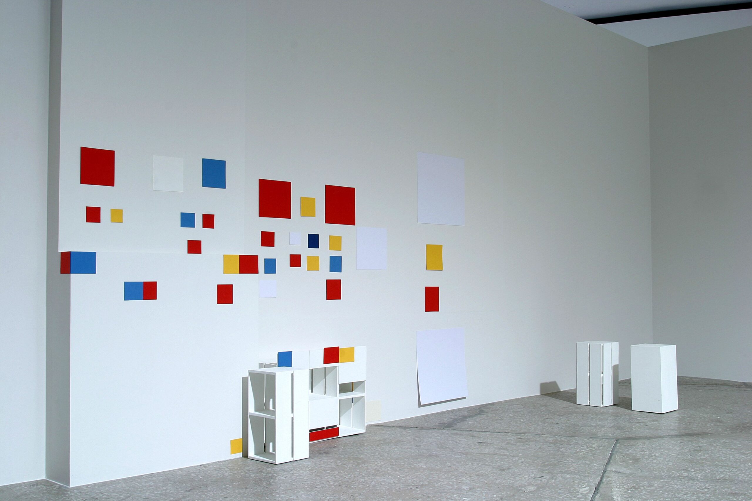 'Mondrian's Studio' - David Alker & Peter Liddell - Castlefield Gallery