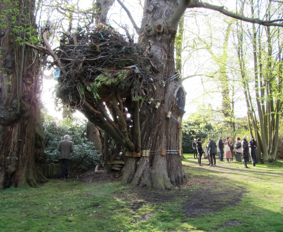 Artist Hilary Jack at the Tatton Park Biennial 2012 - Castlefield Gallery