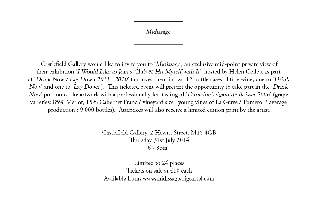 Midissage | Castlefield Gallery