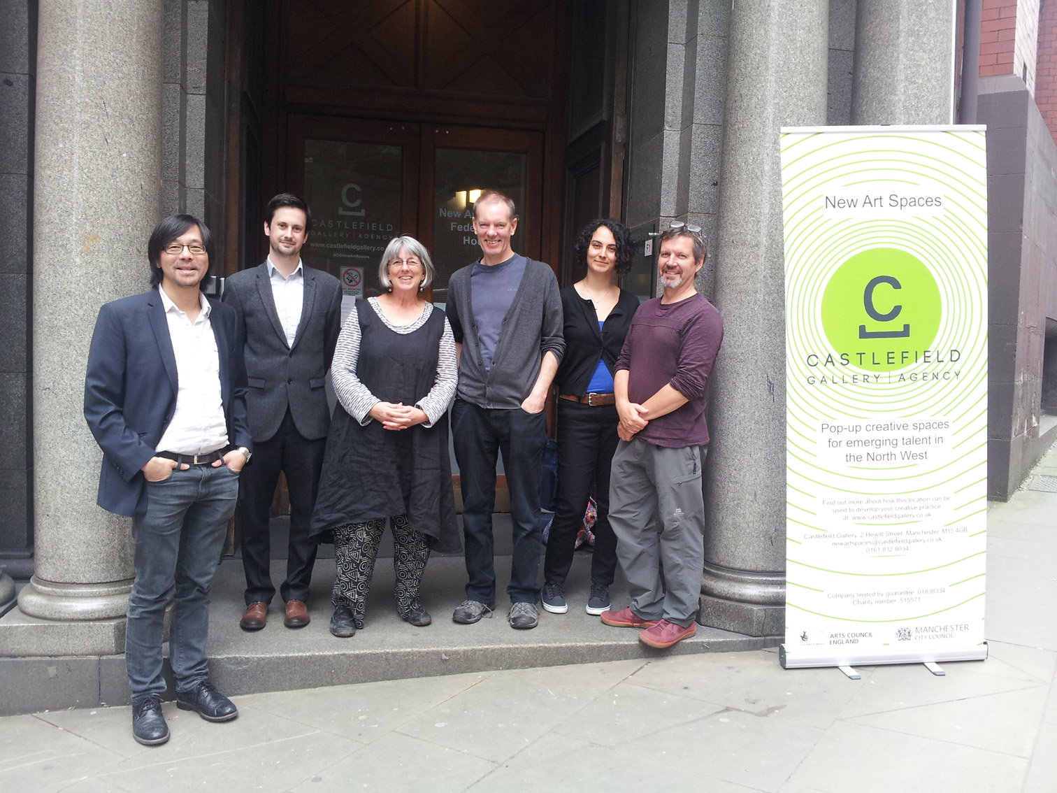 Labour MEP Julie Ward visits New Art Space Federation House - Castlefield Gallery