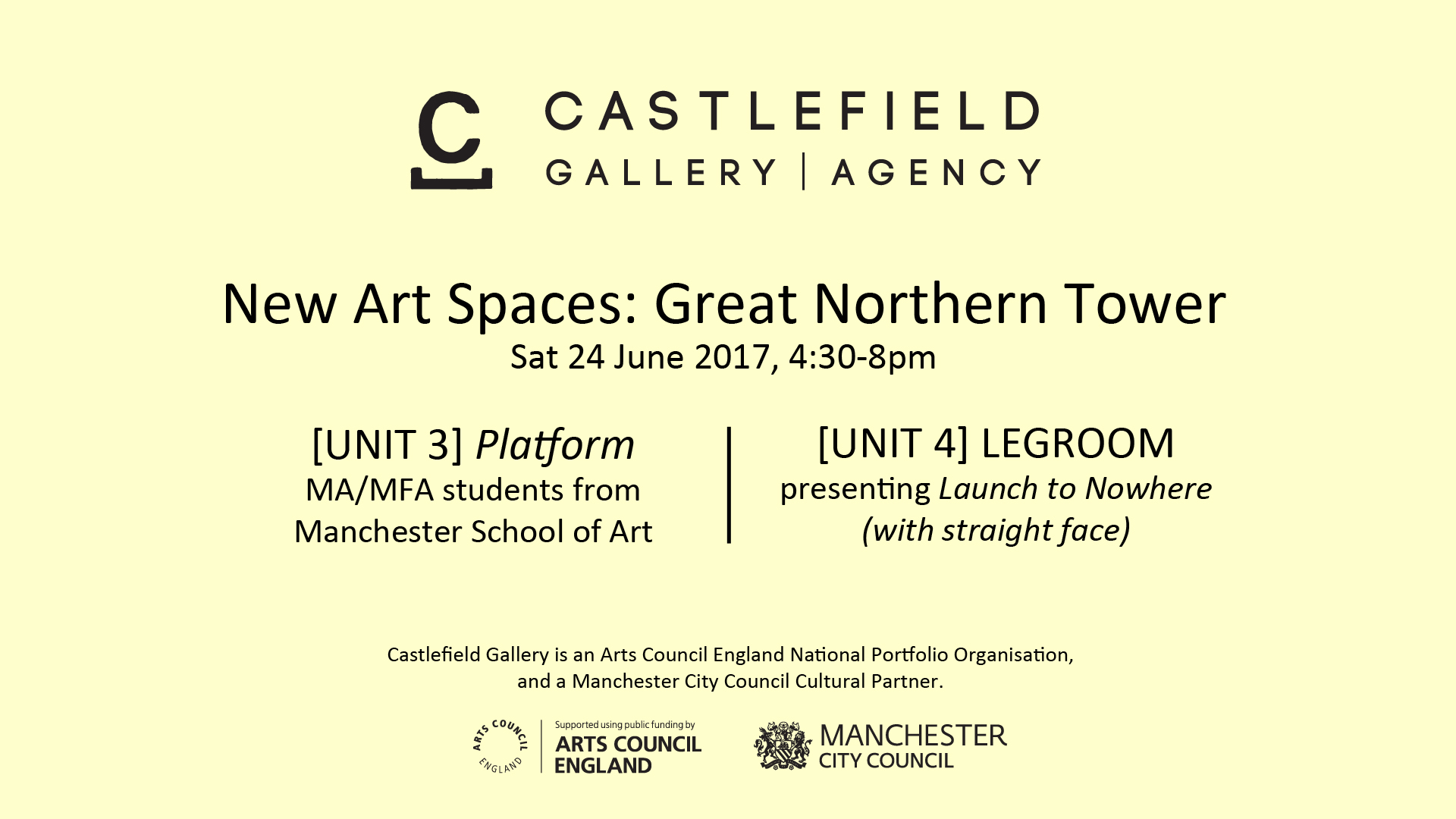 New Art Spaces: Great Northern Tower - Castlefield Gallery