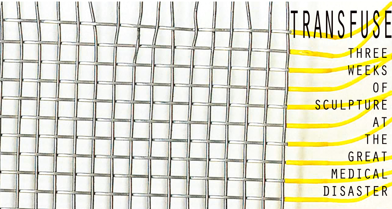 TRANSFUSE: Three weeks of sculpture at The Great Medical Disaster ...